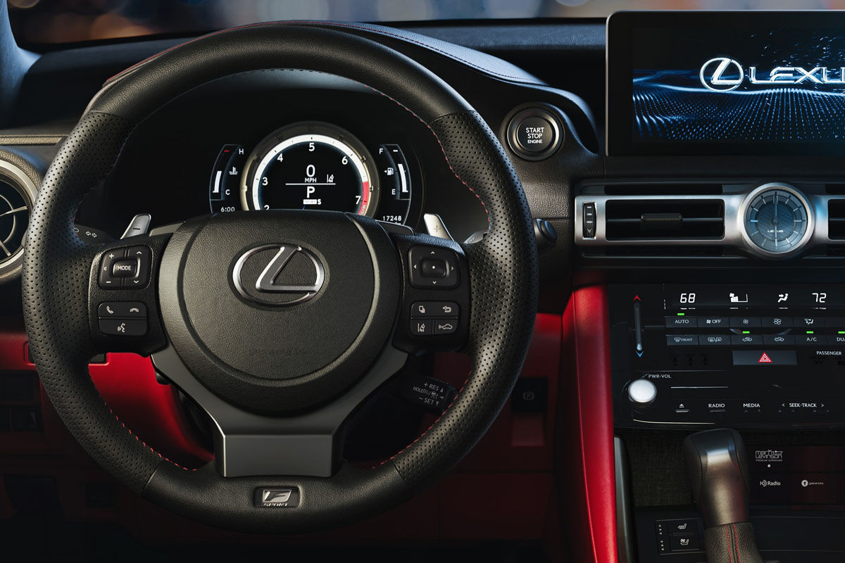 Revised Lexus IS range officially revealed