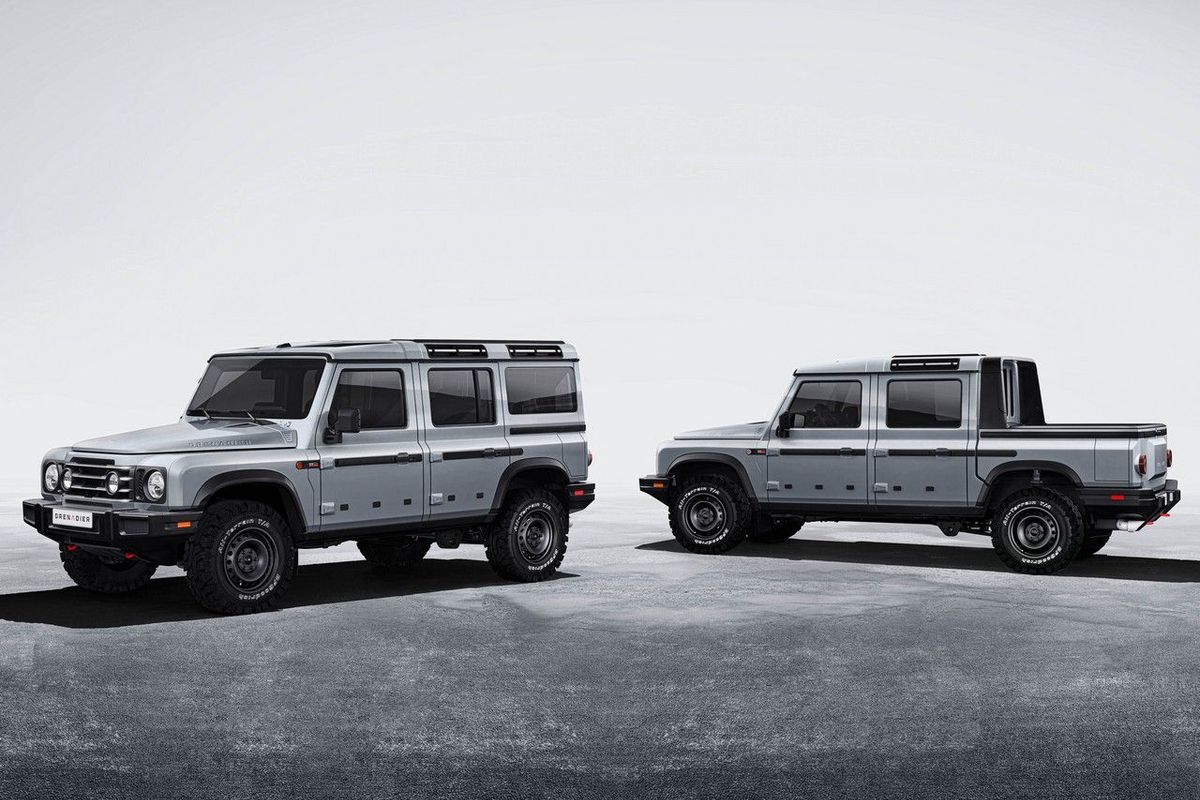 Ineos Reveals Defender Rival