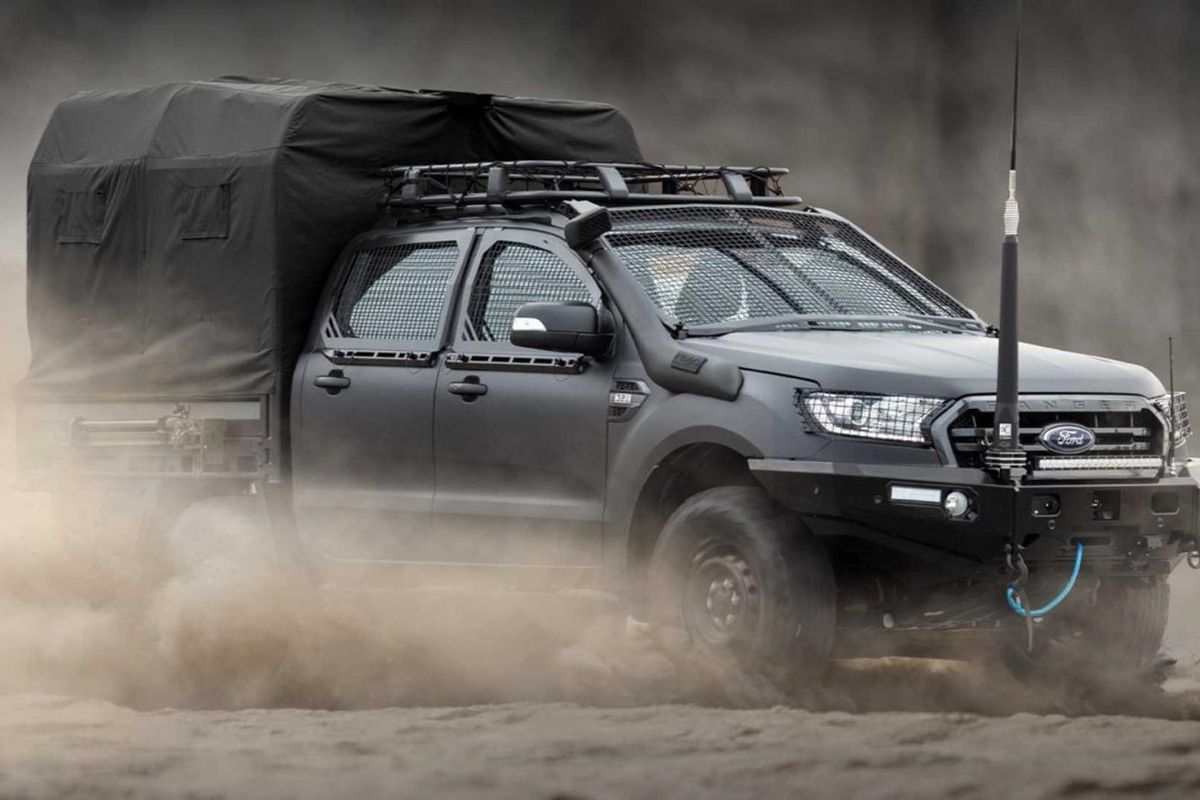 Ford's In-House Armouring Makes Ultimate Ranger
