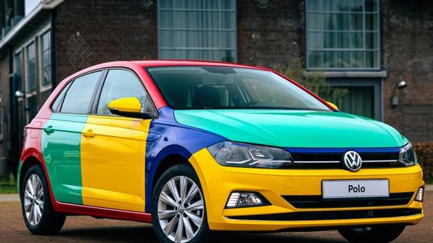 VW Polo goes multicolour