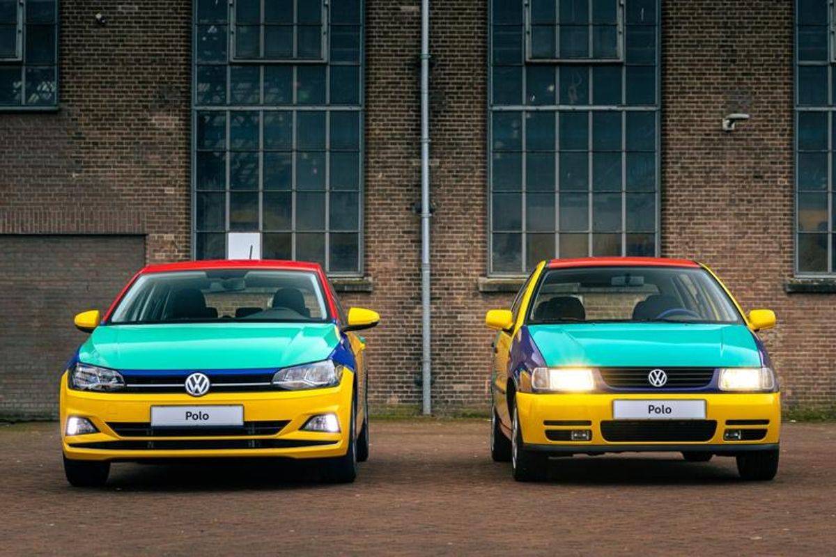 VW Polo goes multicolour