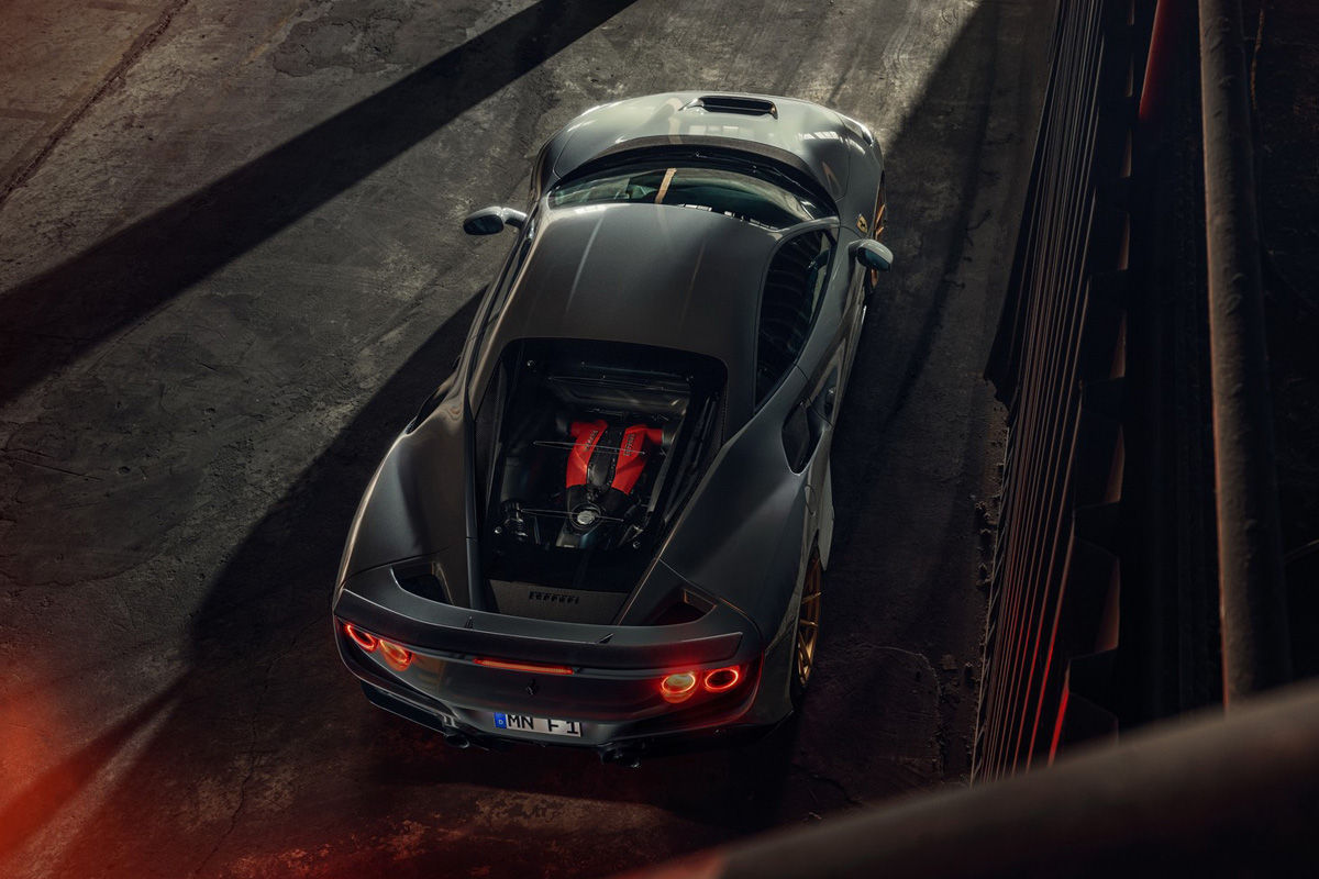 Wilder looks for Novitec Ferrari F8 Tributo