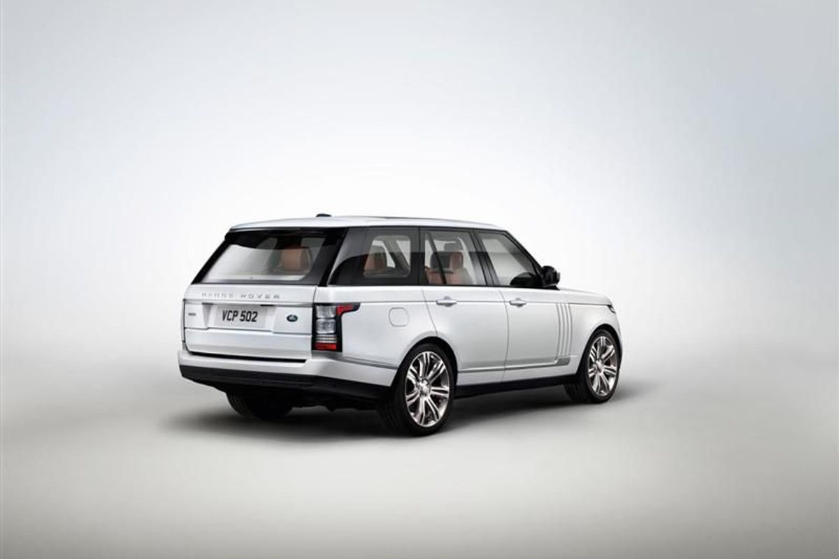 Land Rover Introduces 2014 Range Rover Long Wheelbase