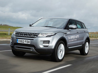 Land Rover introduces world's first 9 speed transmission