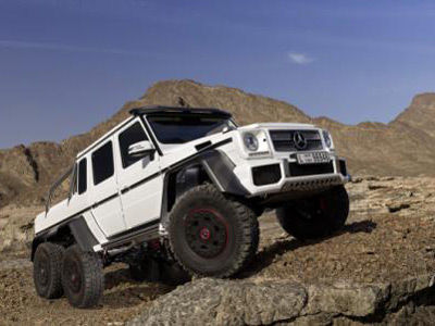 Mercedes-Benz 6X6 G63 AMG revealed