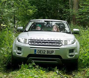 Land Rover Start Off Road Driving Scheme For Kids