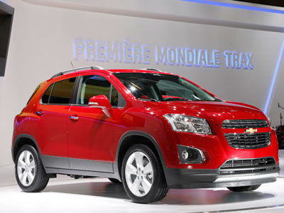 New Chevrolet Trax makes Paris Motor Show debut