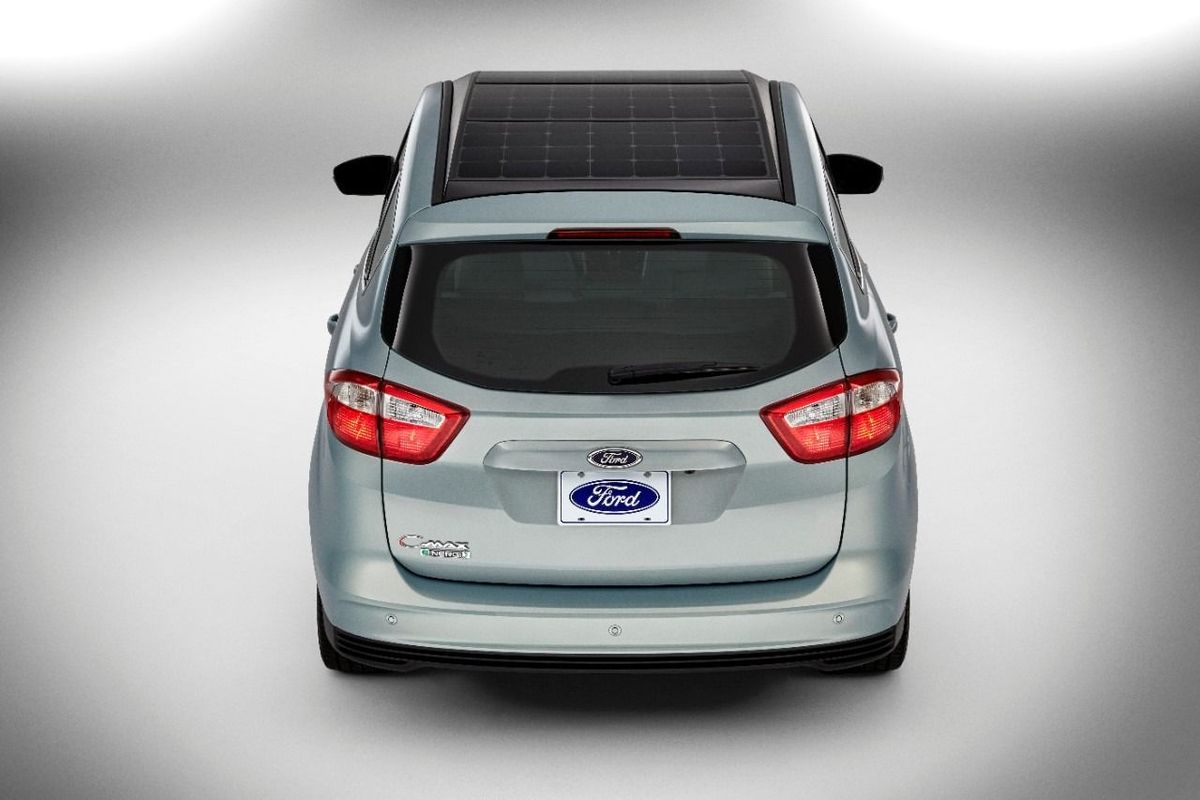 Ford C-Max Solar Energi Concept Unveiled