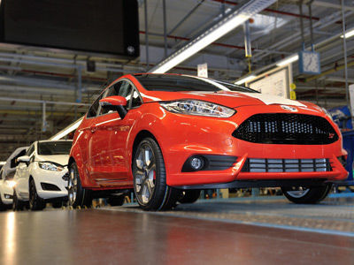 New Ford Fiesta ST rolls off production line