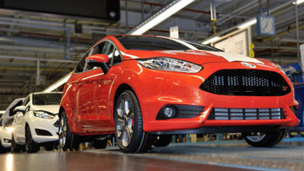 New Ford Fiesta ST rolls off production line