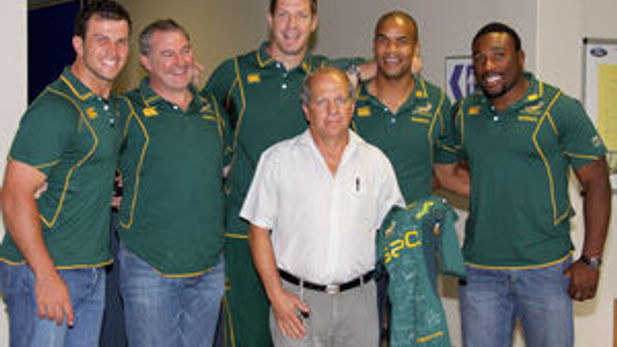Springboks bounce into Ford to discuss strategy