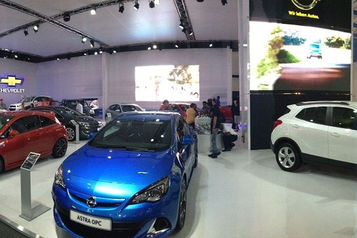 GMSA At The 2013 Johannesburg International Motor Show