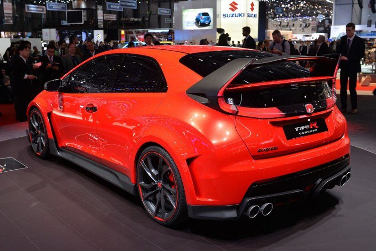 Honda Civic Type R Concept Revealed Official Images