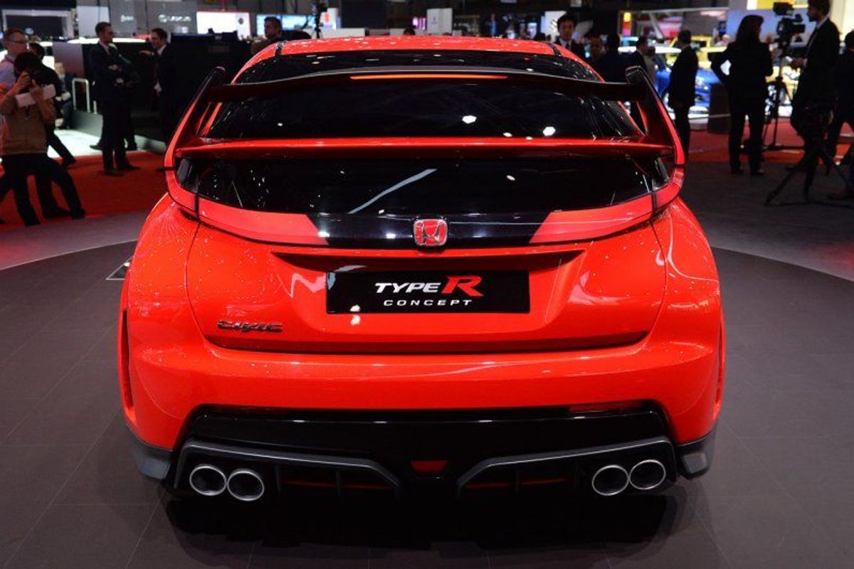 Honda Civic Type R Concept Revealed Official Images