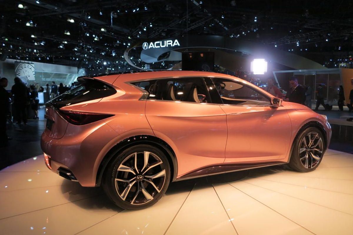 Infiniti Q30 Concept Shows Up In LA