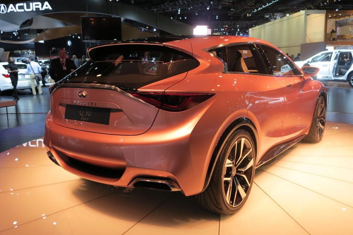 Infiniti Q30 Concept Shows Up In LA