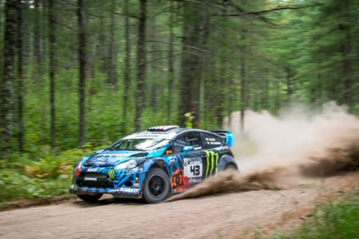 2013 Old School Inspired Ken Block Ford Fiesta ST RX43