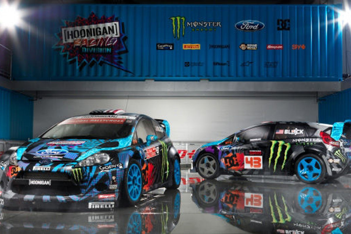 2013 Old School Inspired Ken Block Ford Fiesta ST RX43