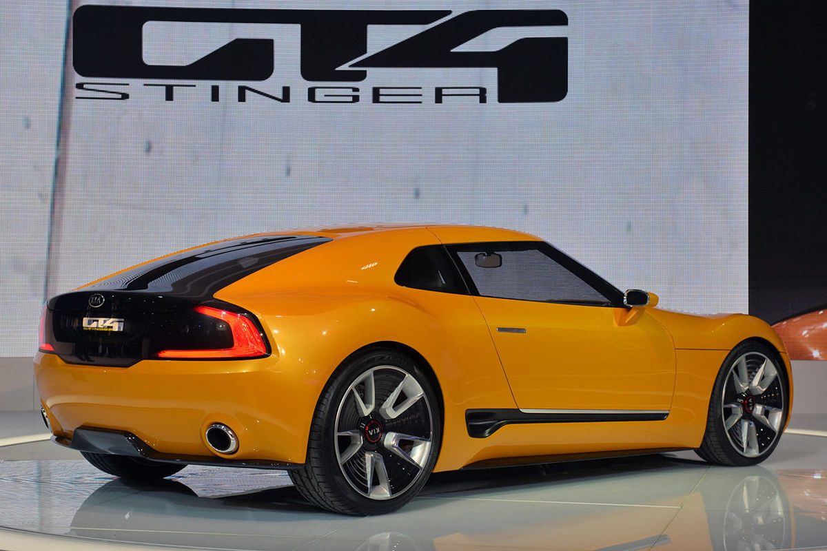 Kia GT4 Stinger Concept Introduced in Detroit