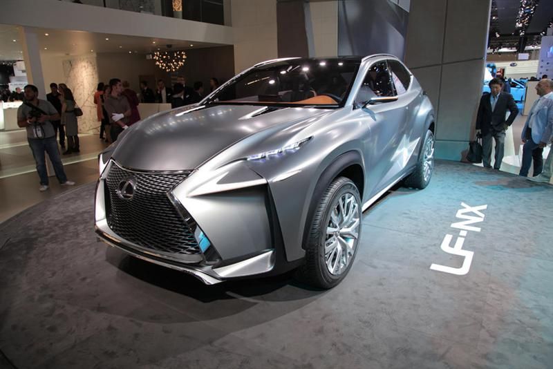 Lexus LF-NX Concept Previews A Production Crossover Model