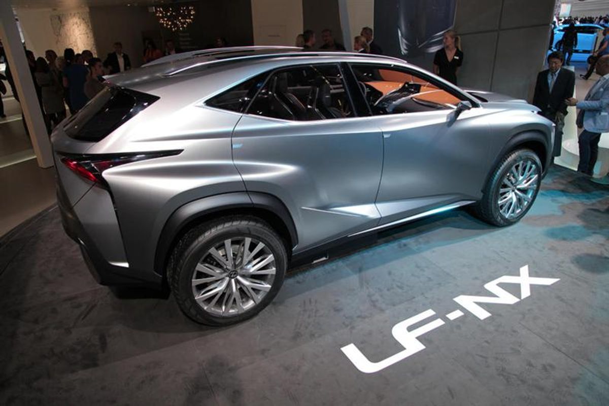 Lexus LF-NX Concept Previews A Production Crossover Model