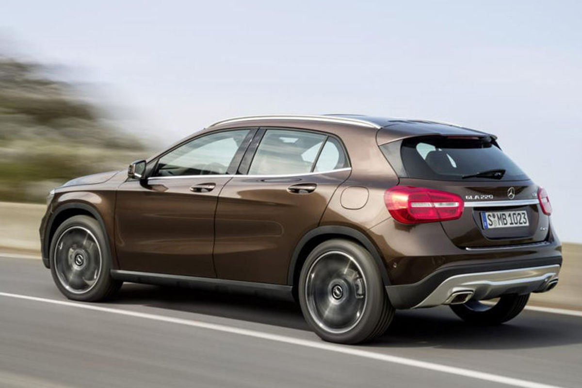 Mercedes GLA Crossover - Production Version Breaks Cover