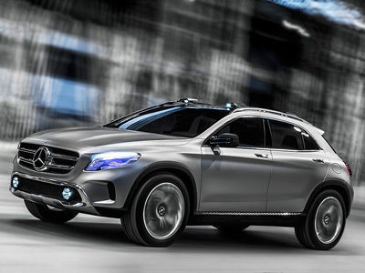 Mercedes-Benz Concept GLA to be shown in Shanghai