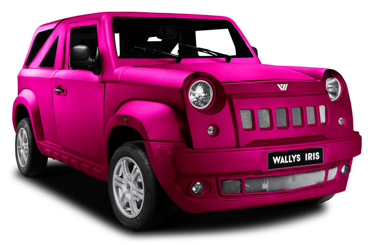 Wallyscar Iris is a Tunisian built ladder frame crossover