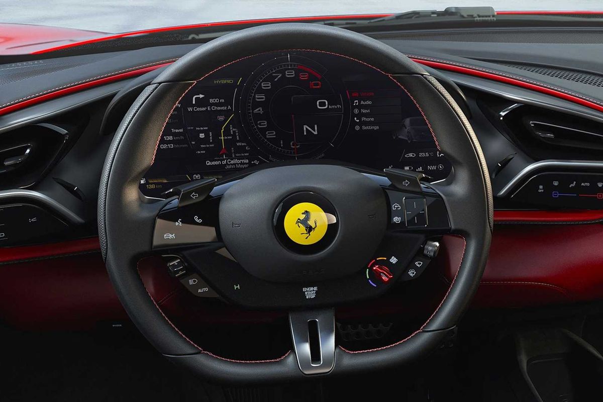 Ferrari 296 GTB Revealed with V6 Hybrid Engine