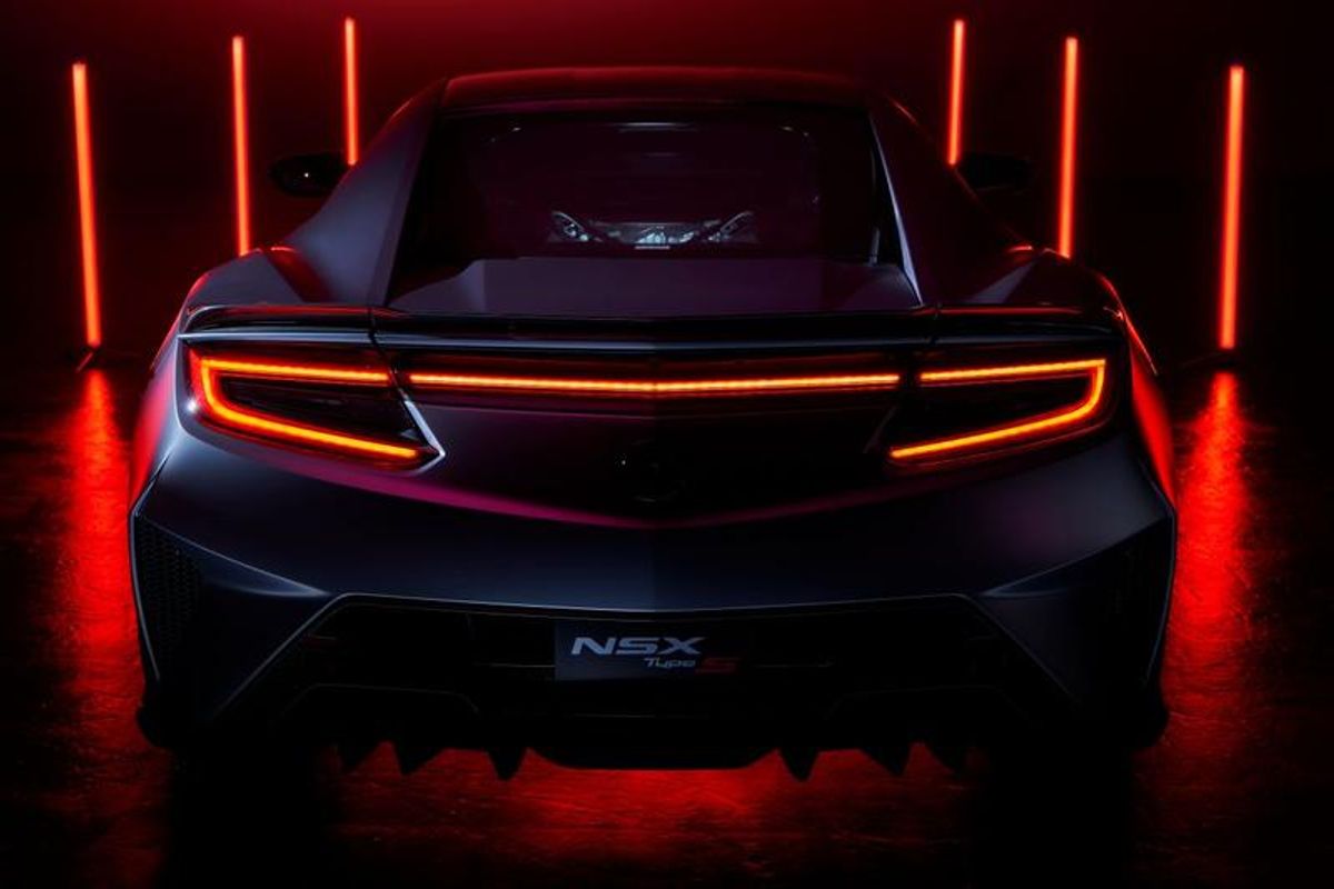 Final Honda NSX Type S Revealed