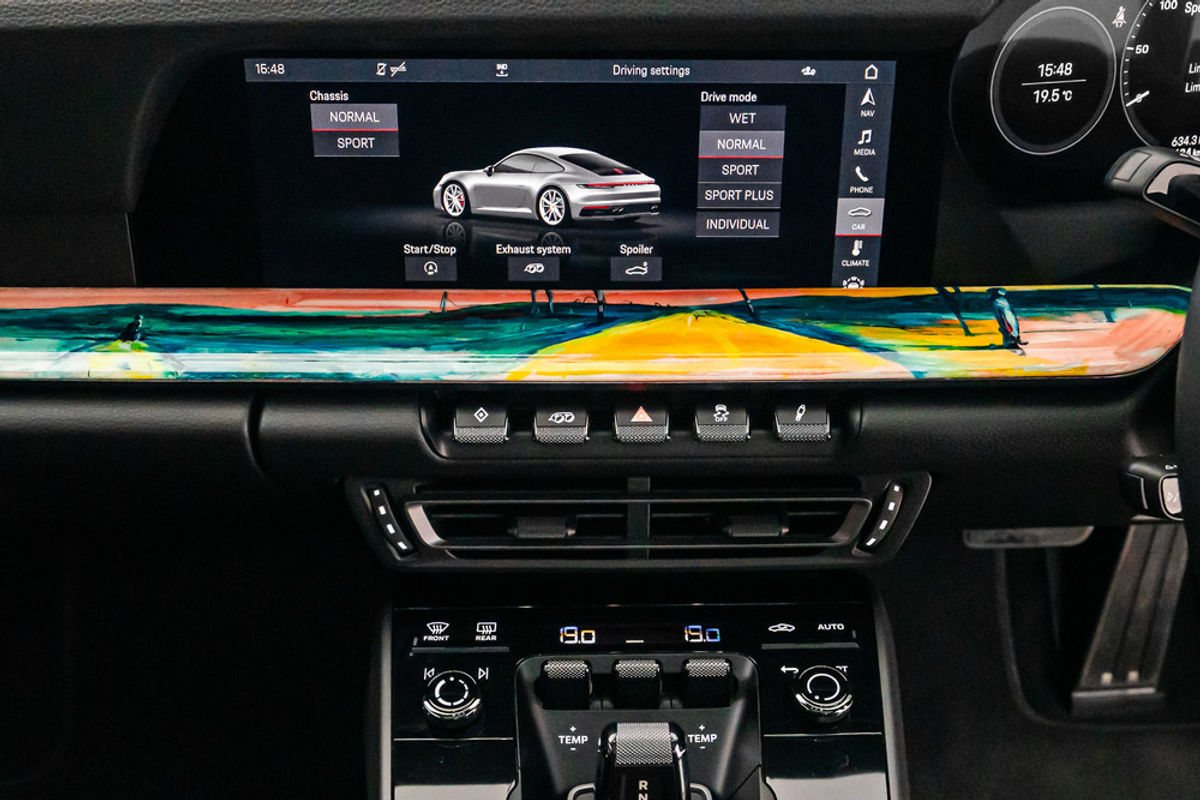 Another South African "art car", but this time it's a Porsche!