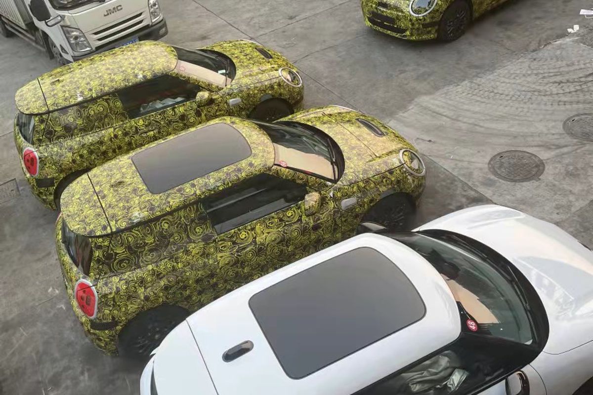 Sneak images show radical new Mini design – inside and out