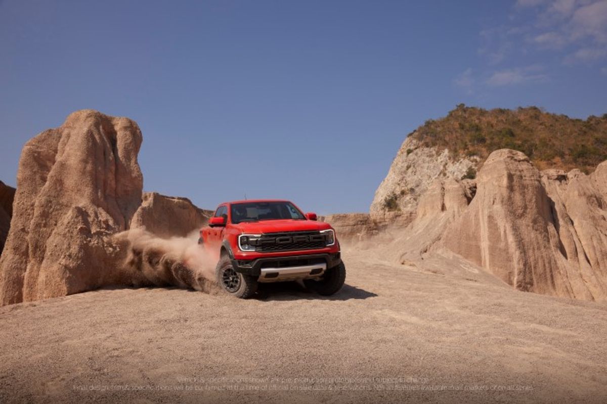 New Ford Ranger Raptor 2022 Revealed with 292kW V6 Power