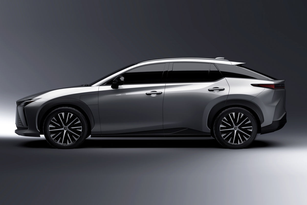 Lexus previews RZ 450e all-electric SUV