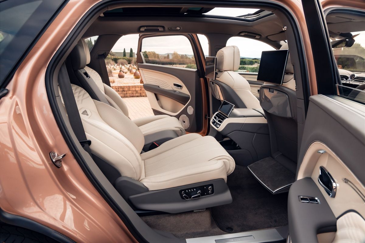 Bentley Bentayga Extended Wheelbase Offers Business Class Rear Legroom