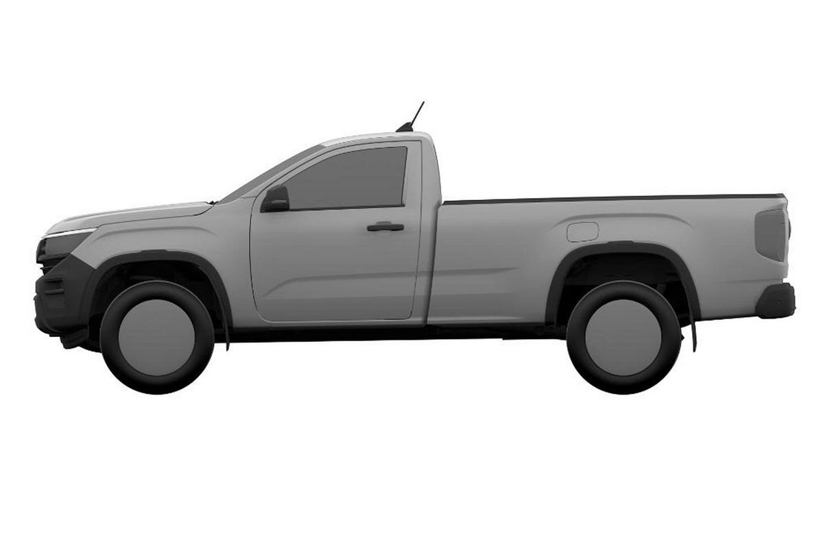 New VW Amarok: Base-Spec Single Cab Uncovered