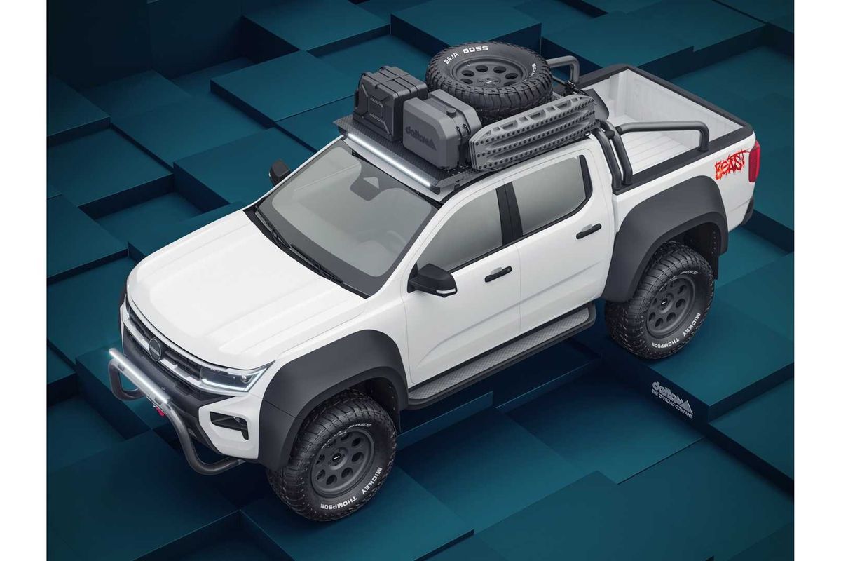 2023 Volkswagen Amarok Given Virtual Upgrades