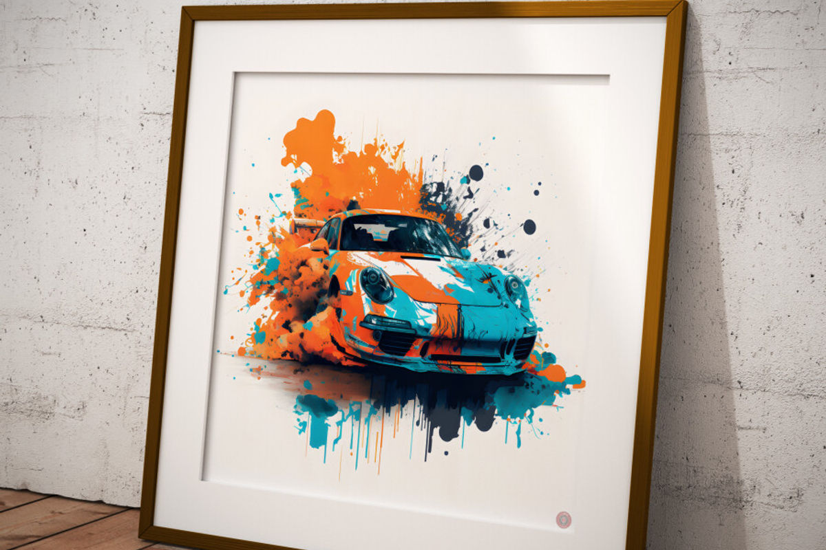 AI Automotive Artworks Available Now