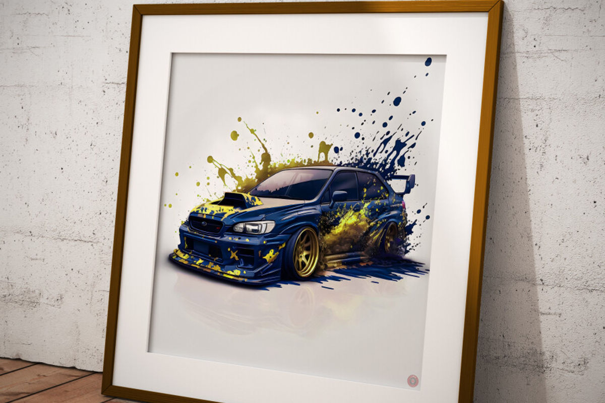 AI Automotive Artworks Available Now