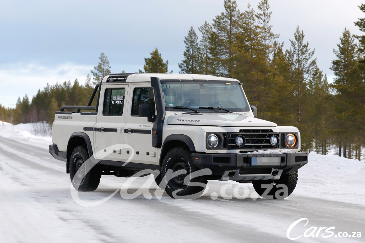 Spy Shots: Ineos Grenadier Bakkie