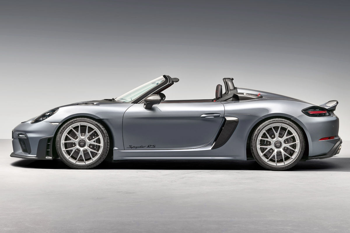 New Porsche 718 Spyder RS Revealed With GT3-Flavoured 368 kW