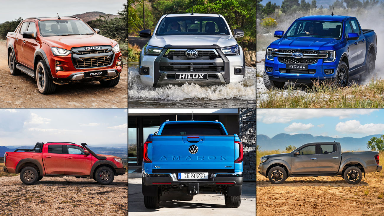 SA's best- and worst-selling bakkies in H1 2023