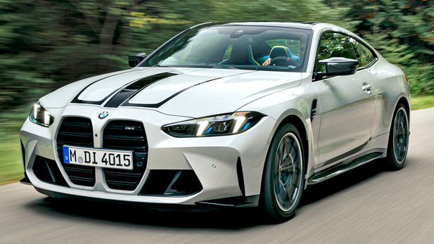 Facelifted BMW M4 Competition xDrive: more power, same grille