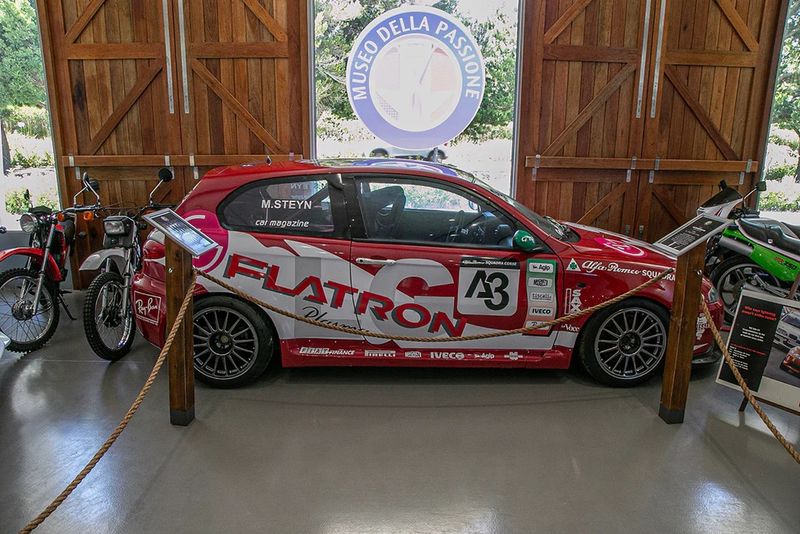 Alfa Romeos galore at Museo Della Passione