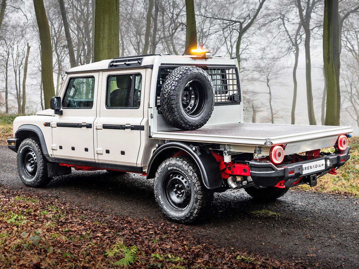 New Ineos Grenadier Quartermaster chassis cab revealed