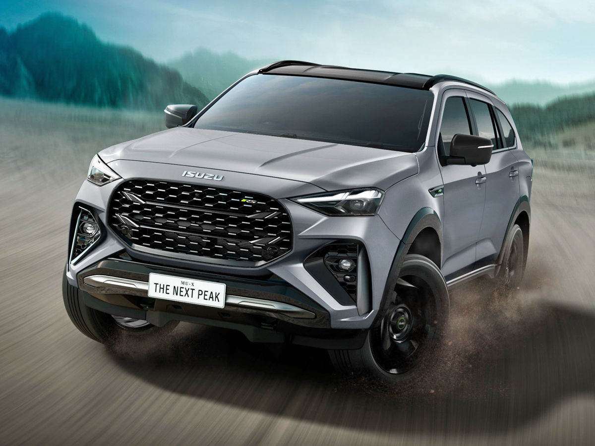 Facelifted Isuzu MU-X revealed in flagship RS form