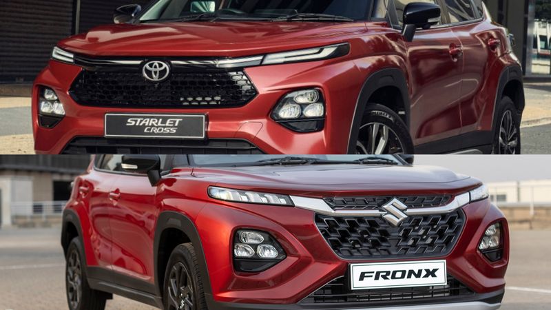 Suzuki Fronx vs Toyota Starlet Cross: What’s the Difference?