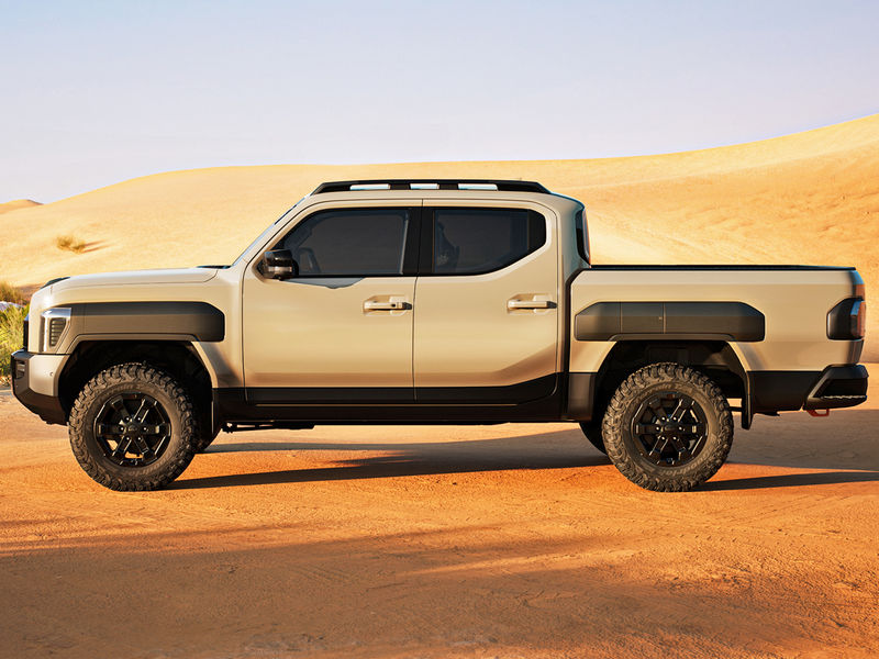 Kia Tasman double-cab bakkie revealed