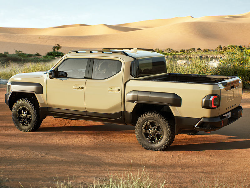 Kia Tasman double-cab bakkie revealed