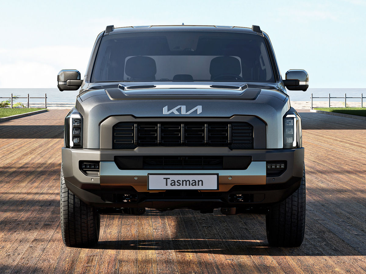 Kia Tasman looks very different – for a good reason